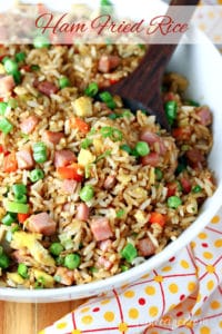 Ham Fried Rice — Let's Dish Recipes