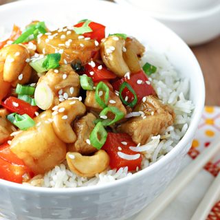 Baked Kung Pao Chicken