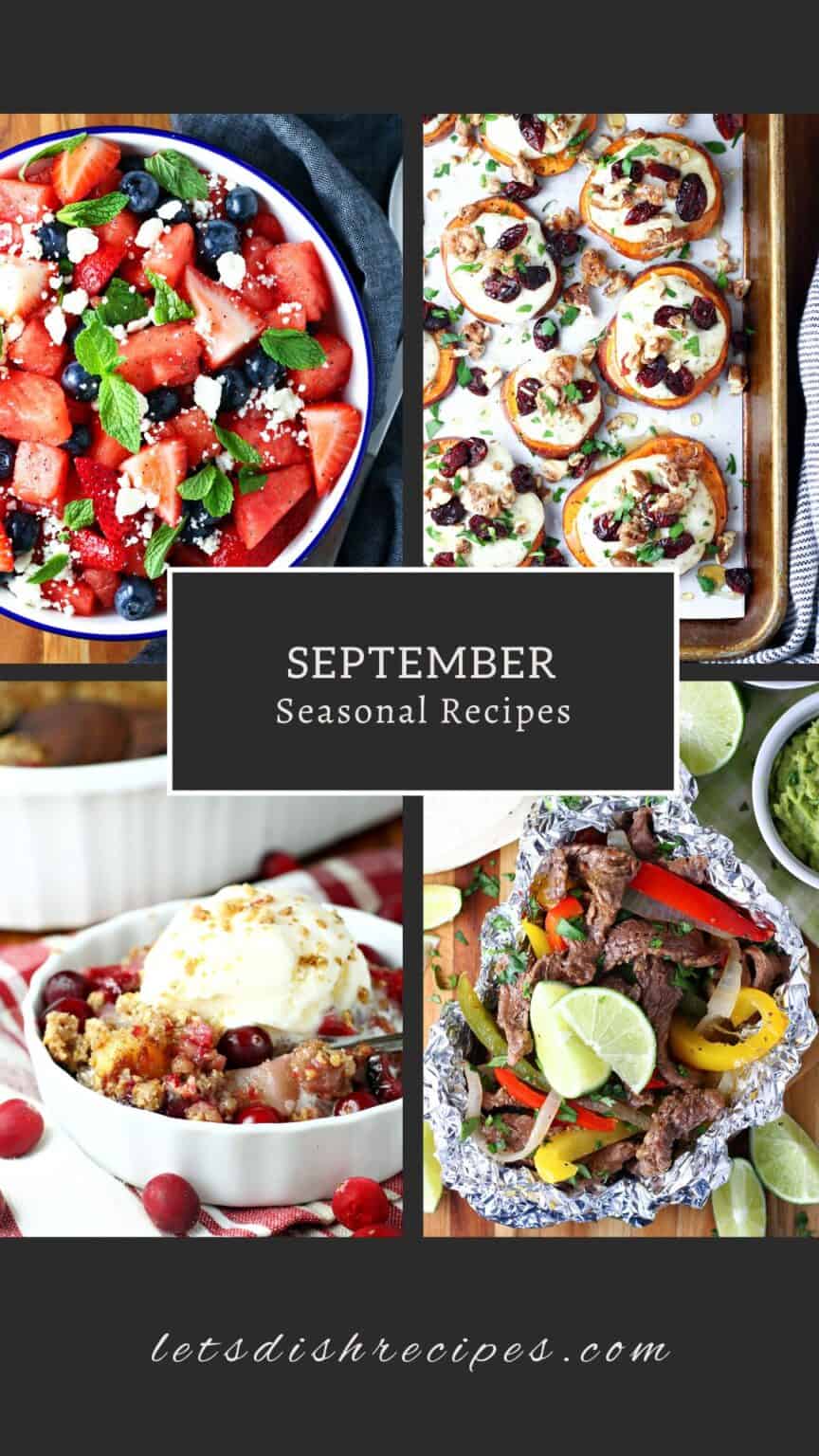 In Season Recipes: September