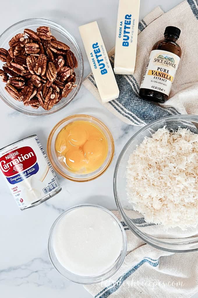 German Chocolate Cake Frosting | Let's Dish Recipes